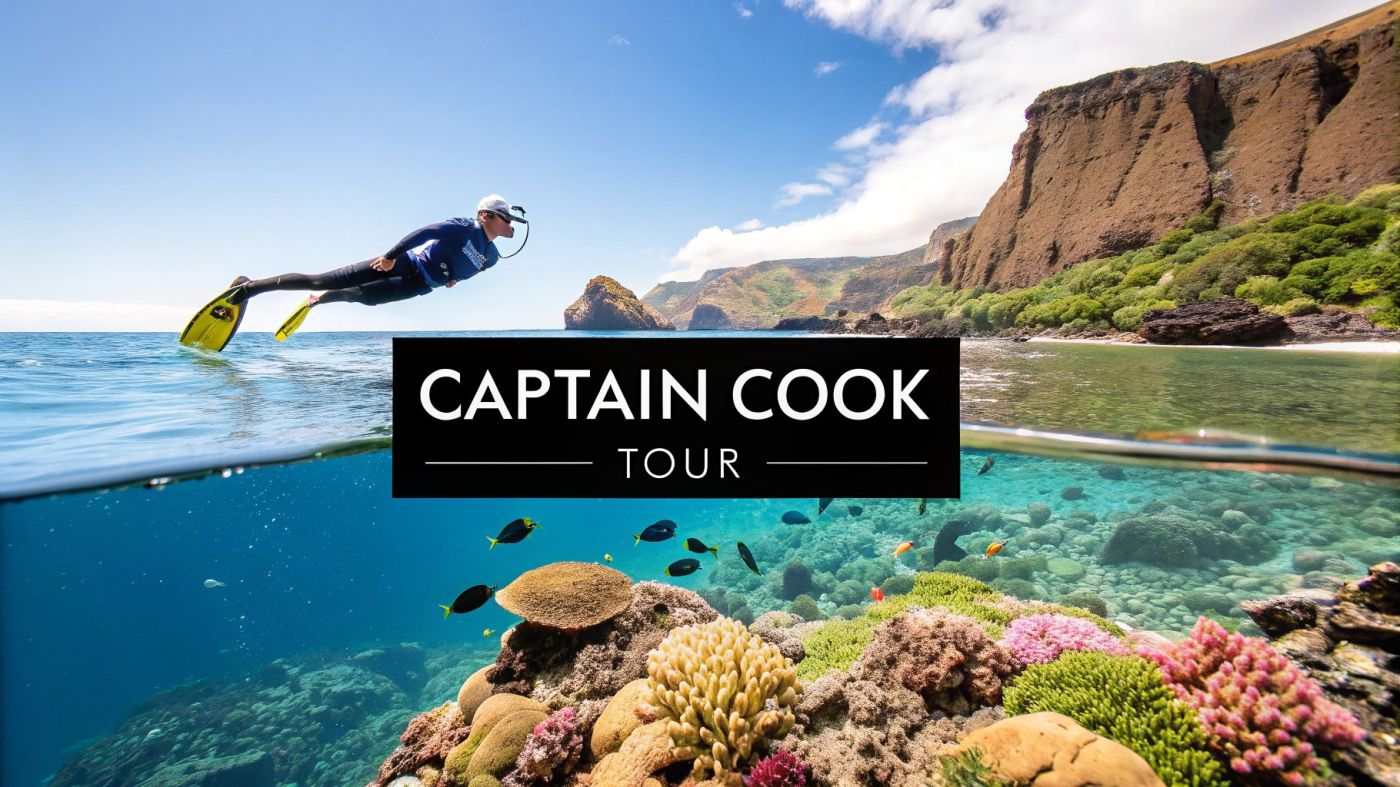 Captain Cook Snorkel Tour | Discover Kealakekua Bay | Kona Snorkel Trips