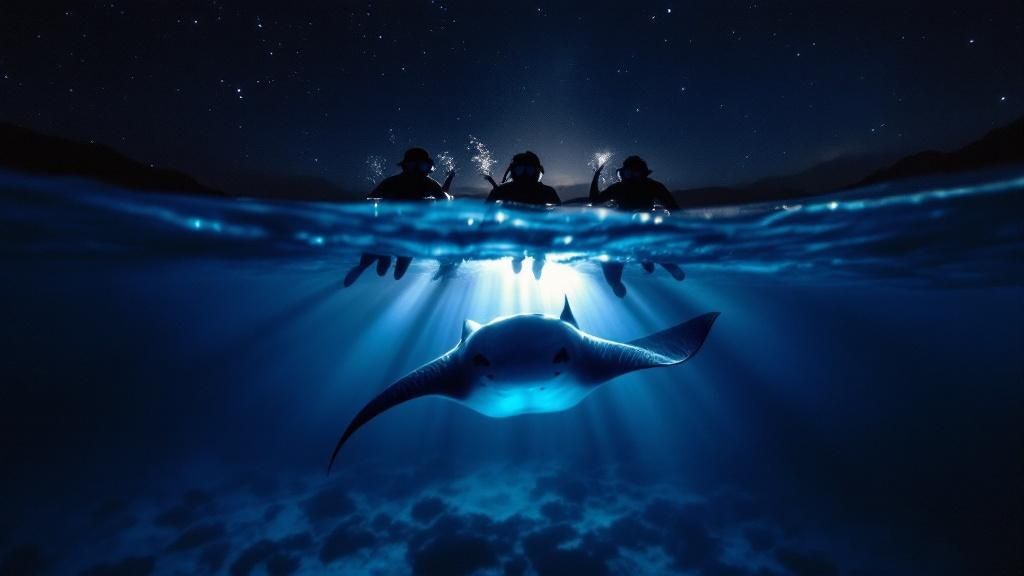7 Best Manta Ray Night Snorkel Kona Tours (2025 Guide) | Kona Snorkel Trips
