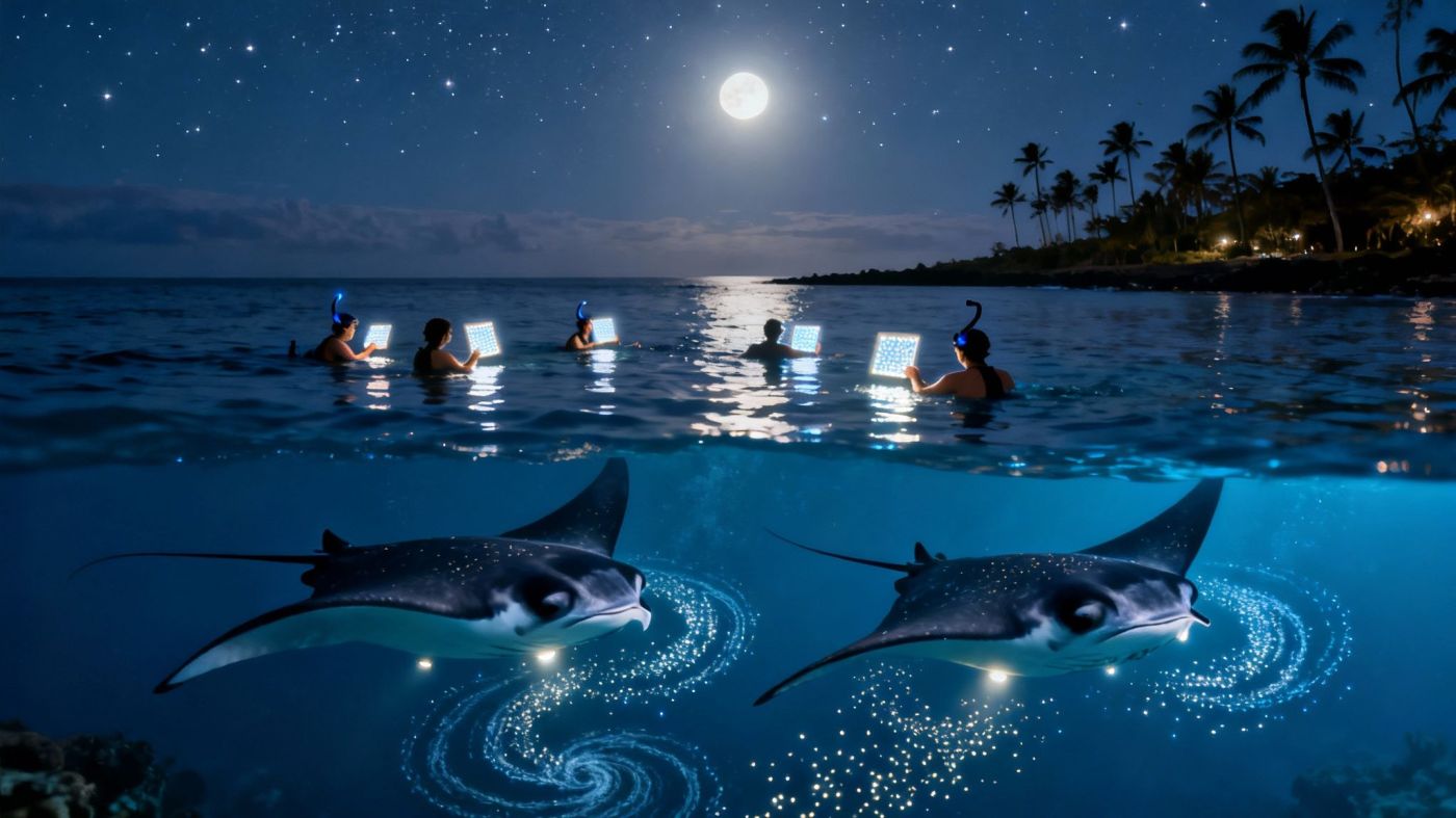 Manta Ray Night Snorkel Kona: Kona’s Ultimate Night Manta Guide | Kona ...