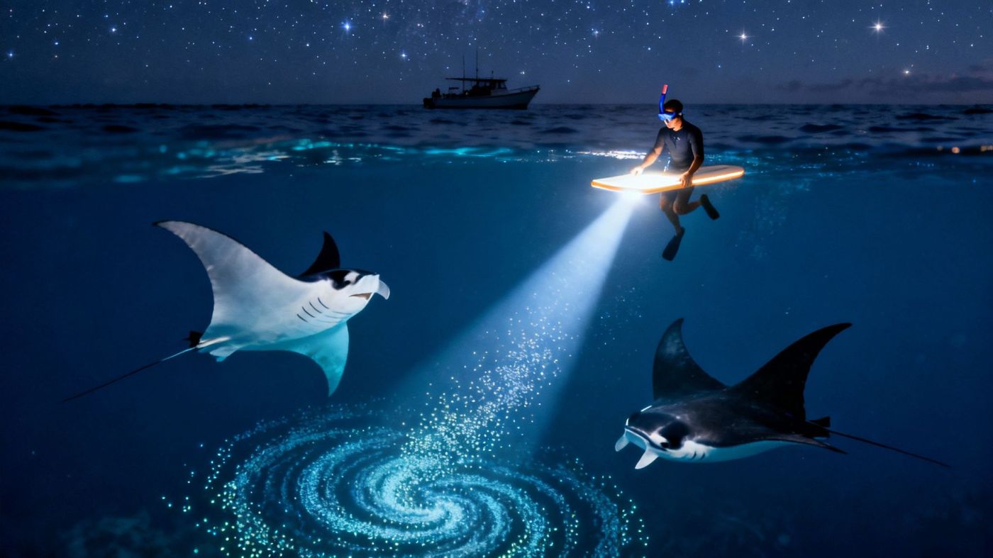 Manta Ray Night Snorkel: Kona’s Unforgettable Ocean Encounter | Kona ...