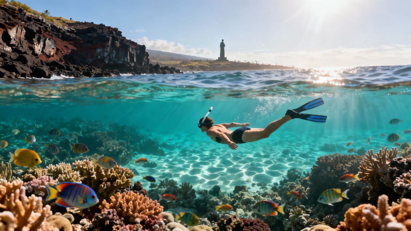 Explore Snorkeling Big Island Kona: Top Kealakekua Bay Snorkel Tours ...