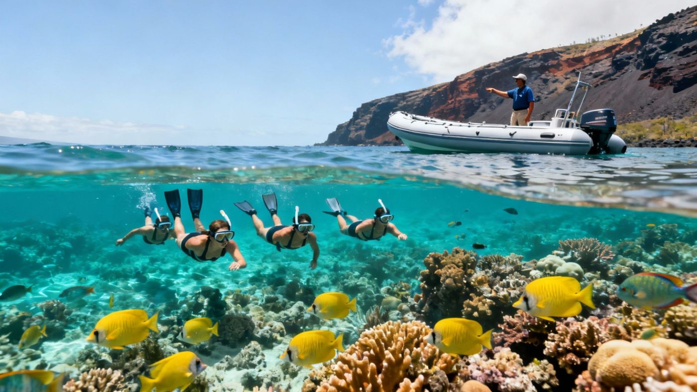 Your Guide To Captain Cook Snorkeling Cruises | Kona Snorkel Trips