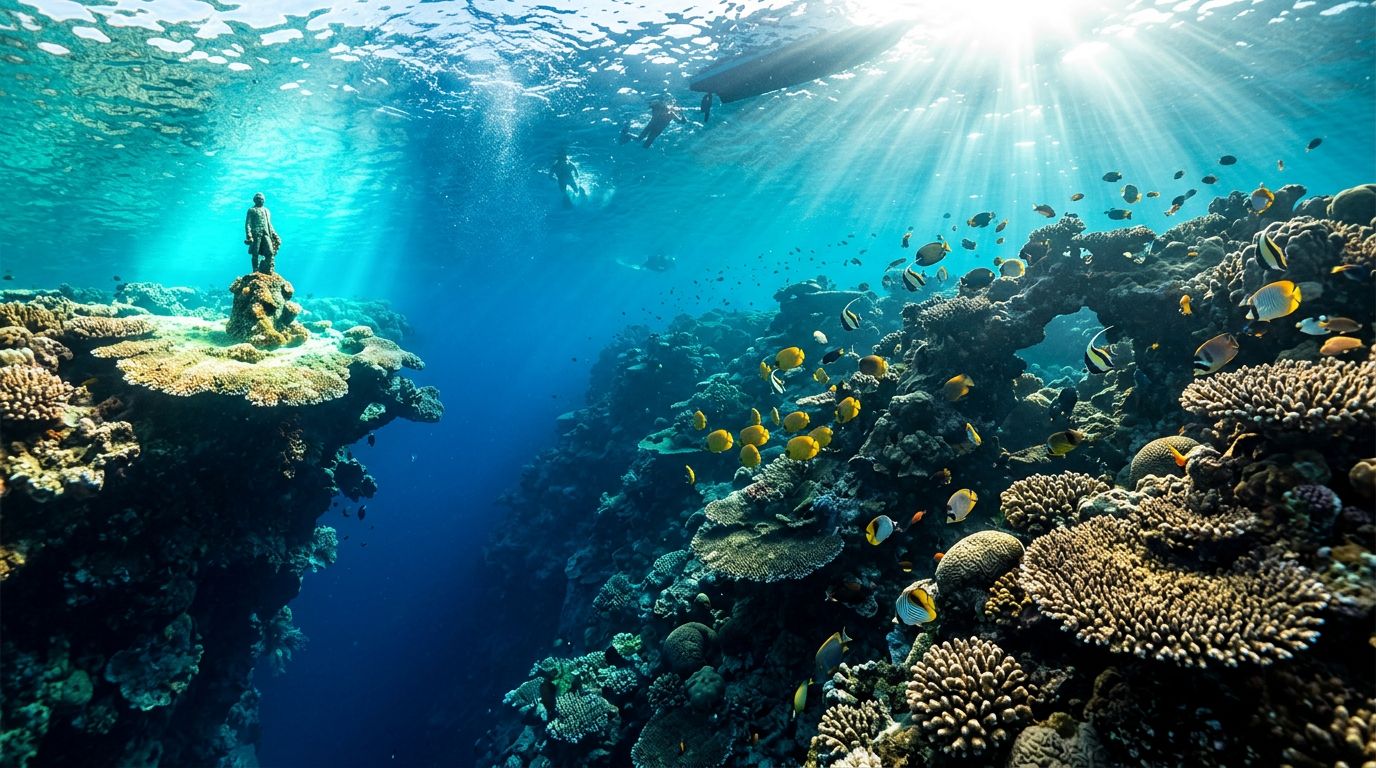 How Reef Slope Shapes Captain Cook Monument Snorkeling | Kona Snorkel Trips