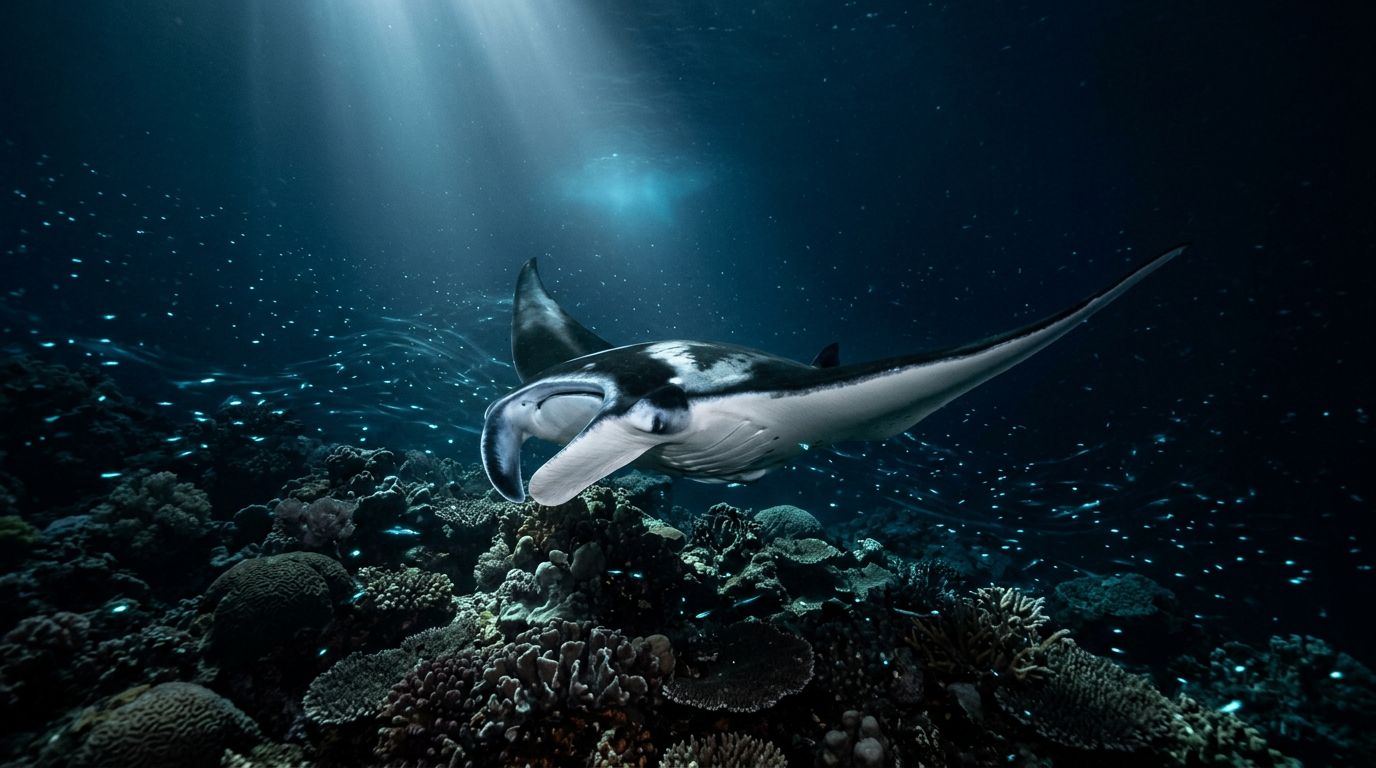 Are Hawaii Manta Rays Reef Mantas Or Oceanic Mantas? | Kona Snorkel Trips